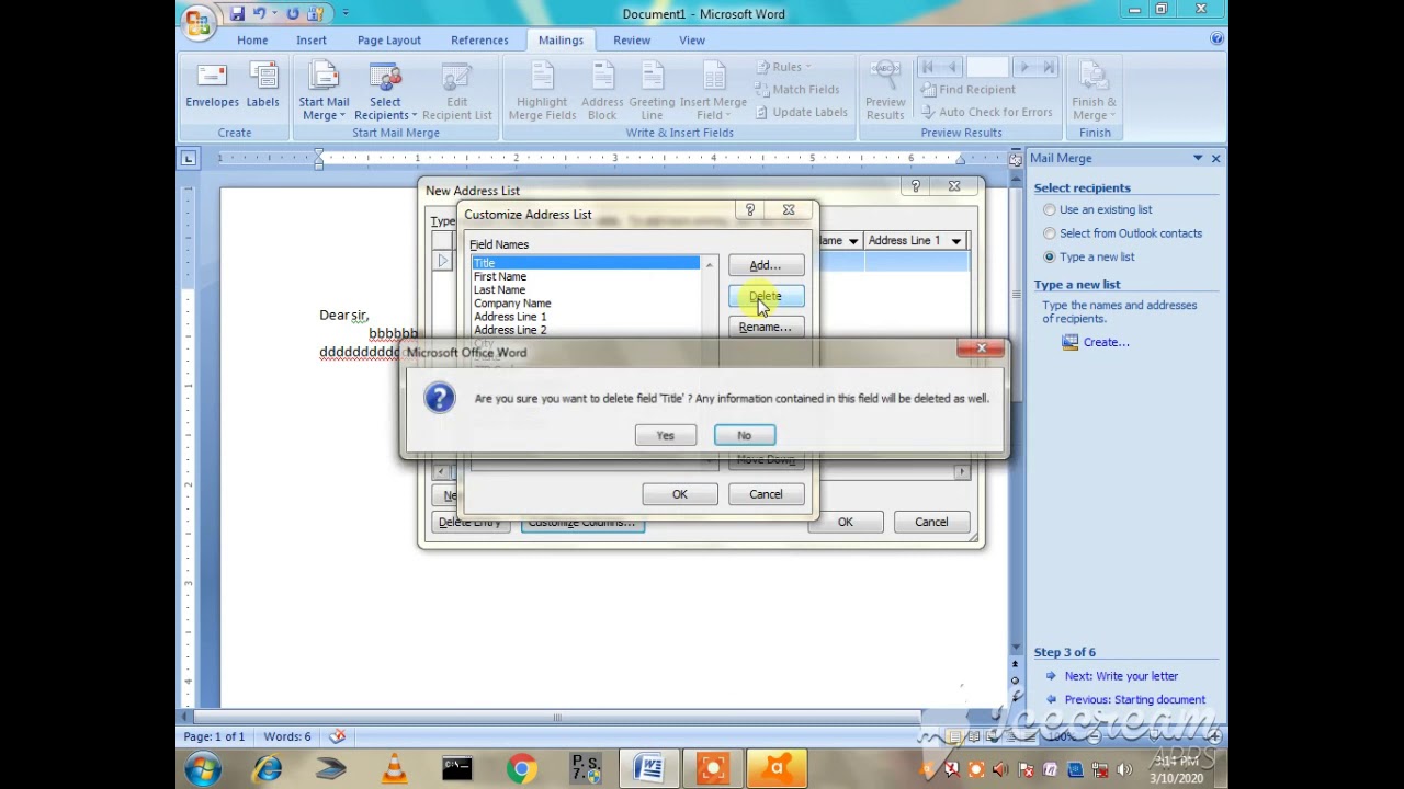 How to create Mailing - YouTube