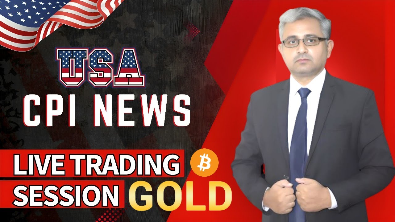 CPI News Trading Session | XAU USD Analysis Learning with Practical | BTC & GOLD - YouTube