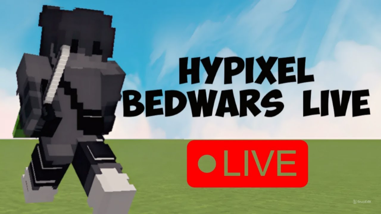 Chilling in Hypixel Bedwars LIVE! - YouTube