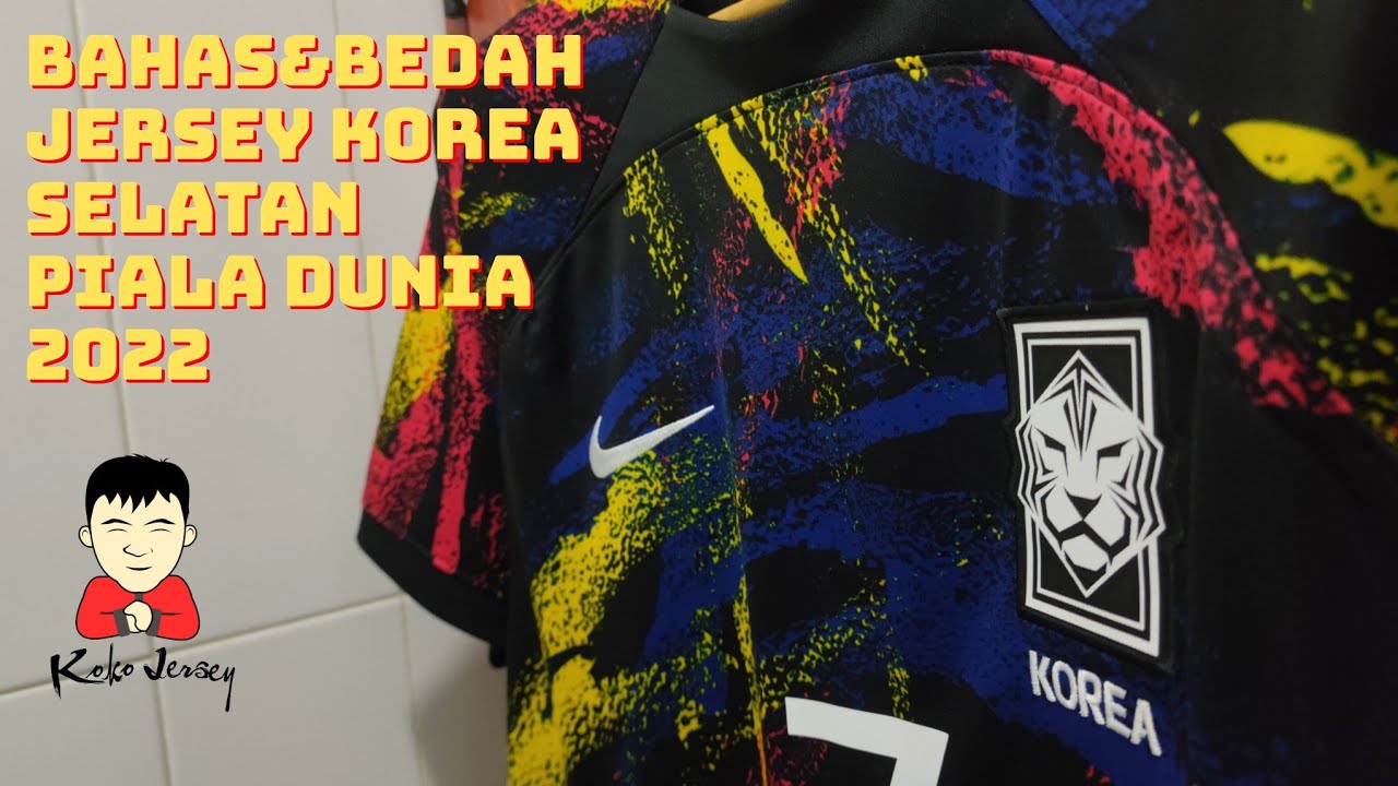 Review Jersey Timnas Korea Selatan Piala Dunia 2022 - YouTube