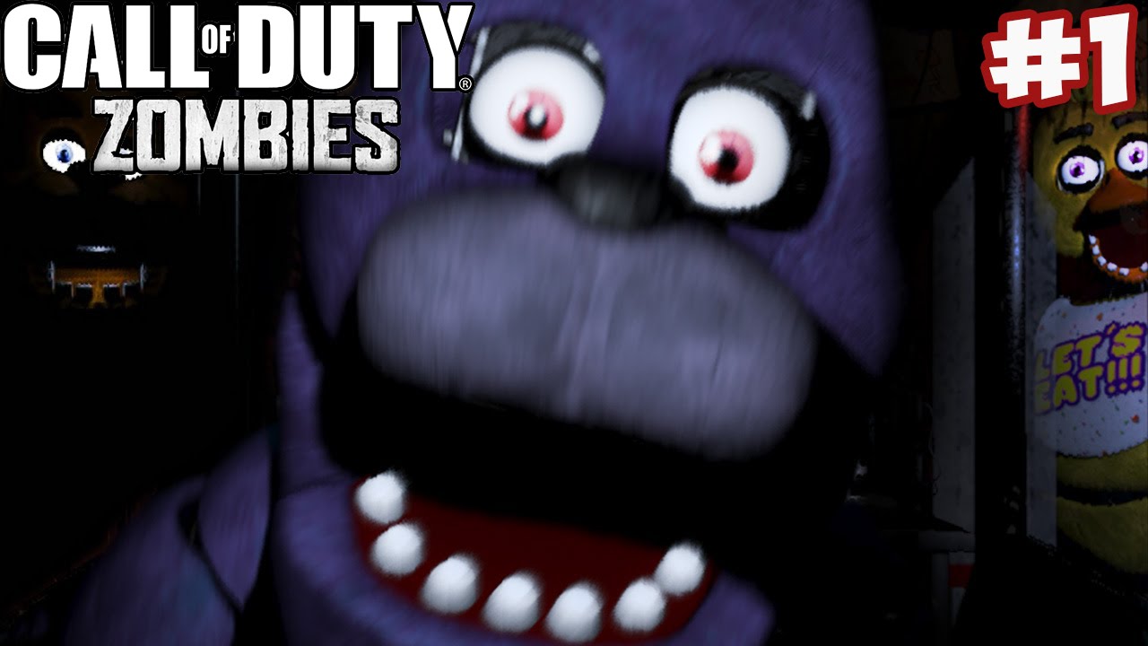 FIVE NIGHTS AT FREDDY'S GUN GAME! - Call of Duty Zombies Custom Map #1 ...