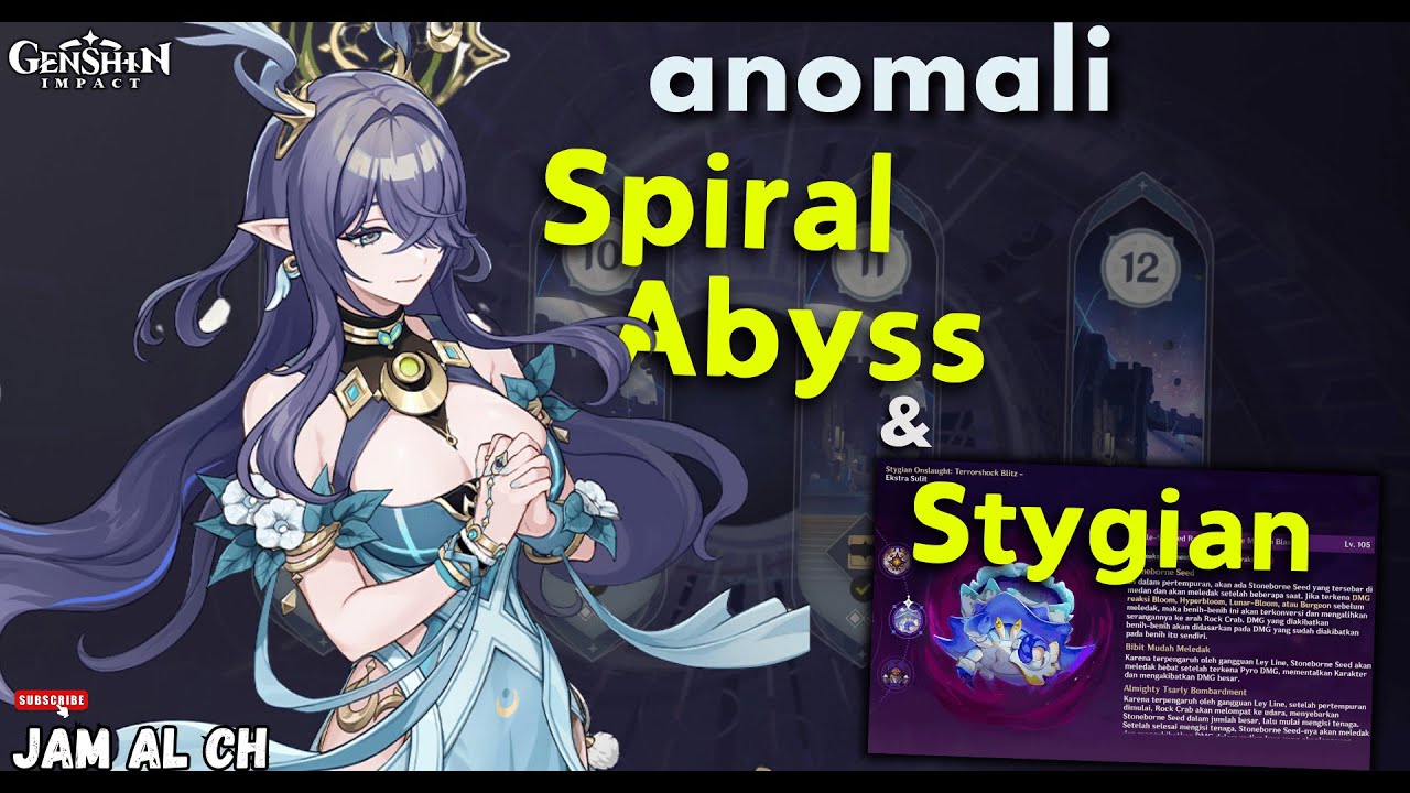 [LIVE] TRYHARD ANOMALI STYGIAN ONSLAUGHT & SPIRAL ABYSS | OPEN JOKI ...