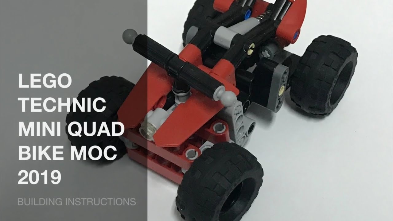 LEGO Technic Mini Quad Bike MOC 2019 Building Instructions - YouTube