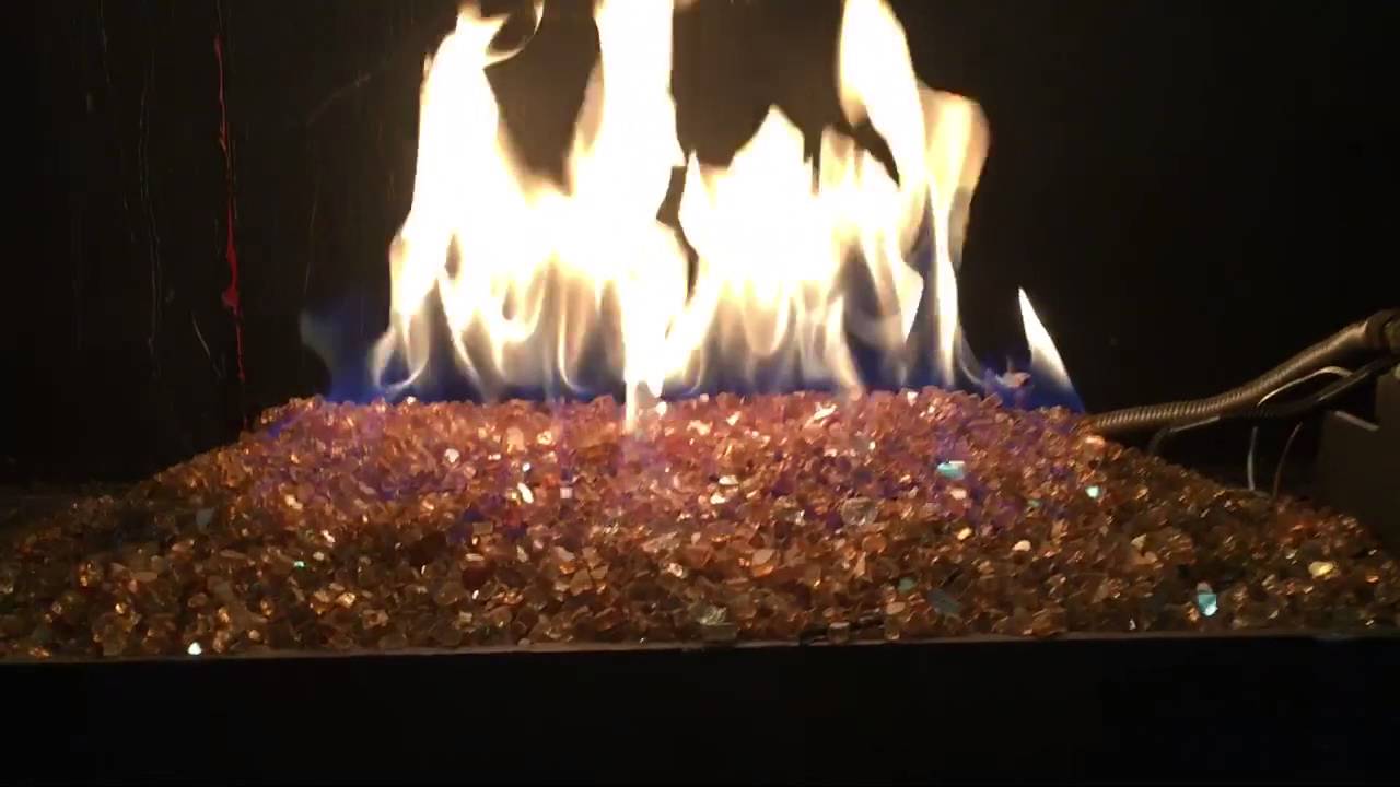 Fireglass Display - YouTube