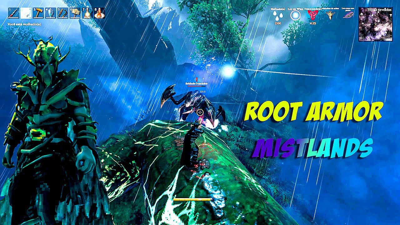 Valheim - Root Armor in Mistlands [ Bow Copilation ] - YouTube
