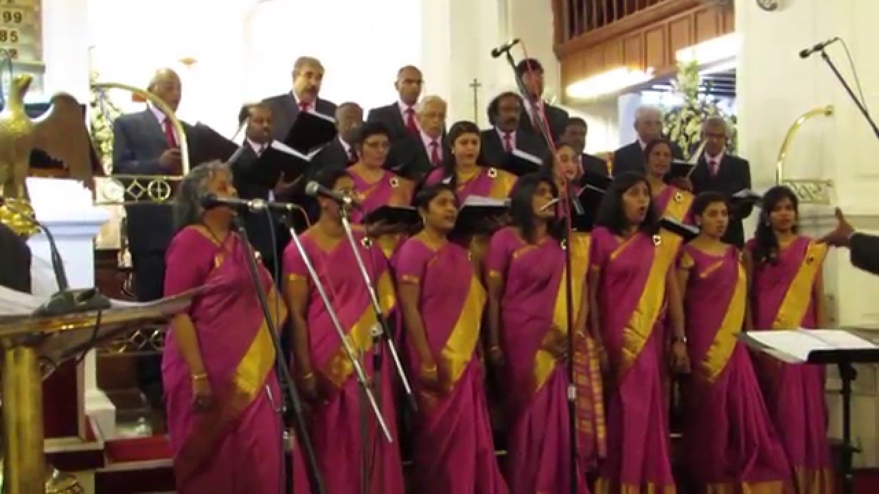 Beginning of Christmas - St Mark's Cathedral Choir, Bangalore - YouTube