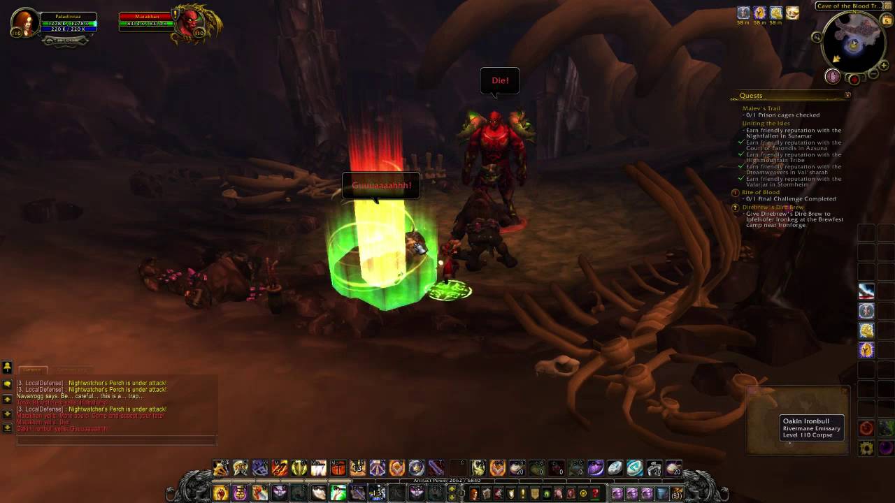 Rite of Blood - Quest - World of Warcraft - YouTube