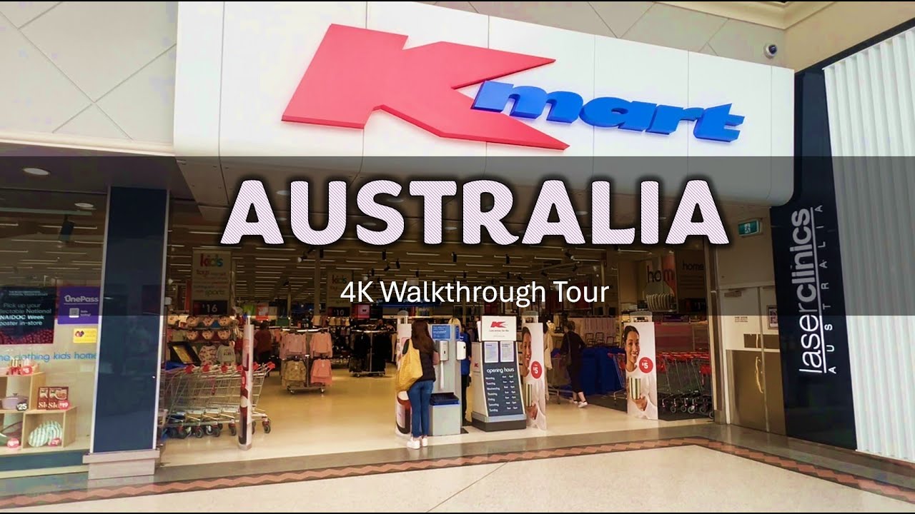 Kmart Australia | Lakeside Joondalup Shopping Center | 4K Walkthrough ...