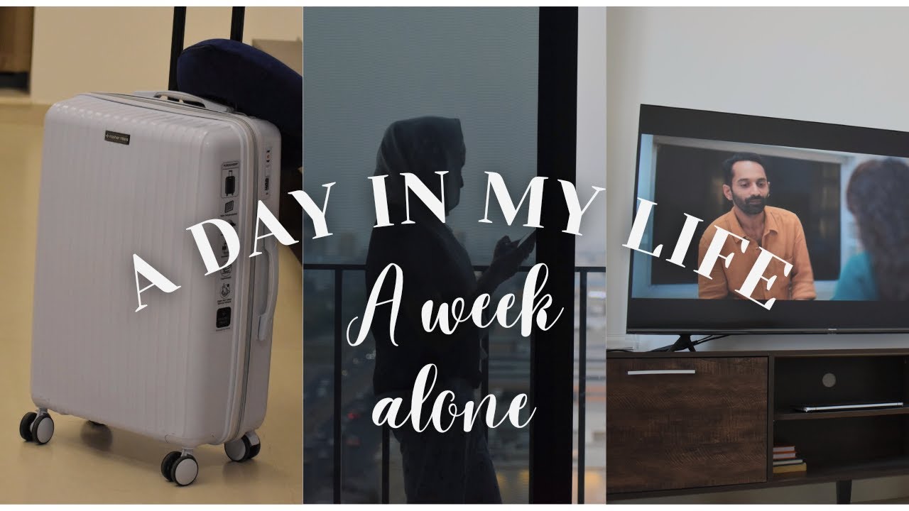 A Day in my Life|Things I do when I spend a Week alone |A lazy Sunday ...
