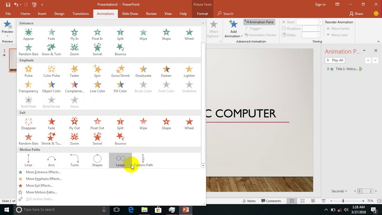 Handwritting Style PowerPoint Effect - YouTube