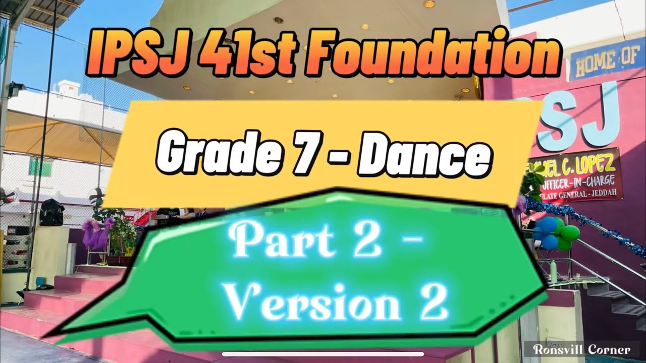 Grade 7 Dance - V2 - YouTube