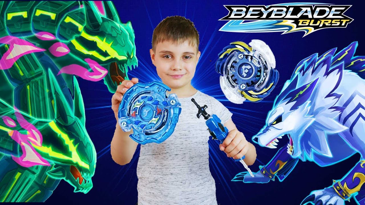 Бейблэйд Fengriff F2 VS Jormuntor J2 Распаковка Обзор Битвы QR CODE ...