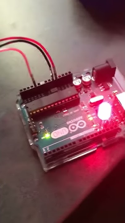 Variable pattern code based on distance programmed with Arduino - YouTube