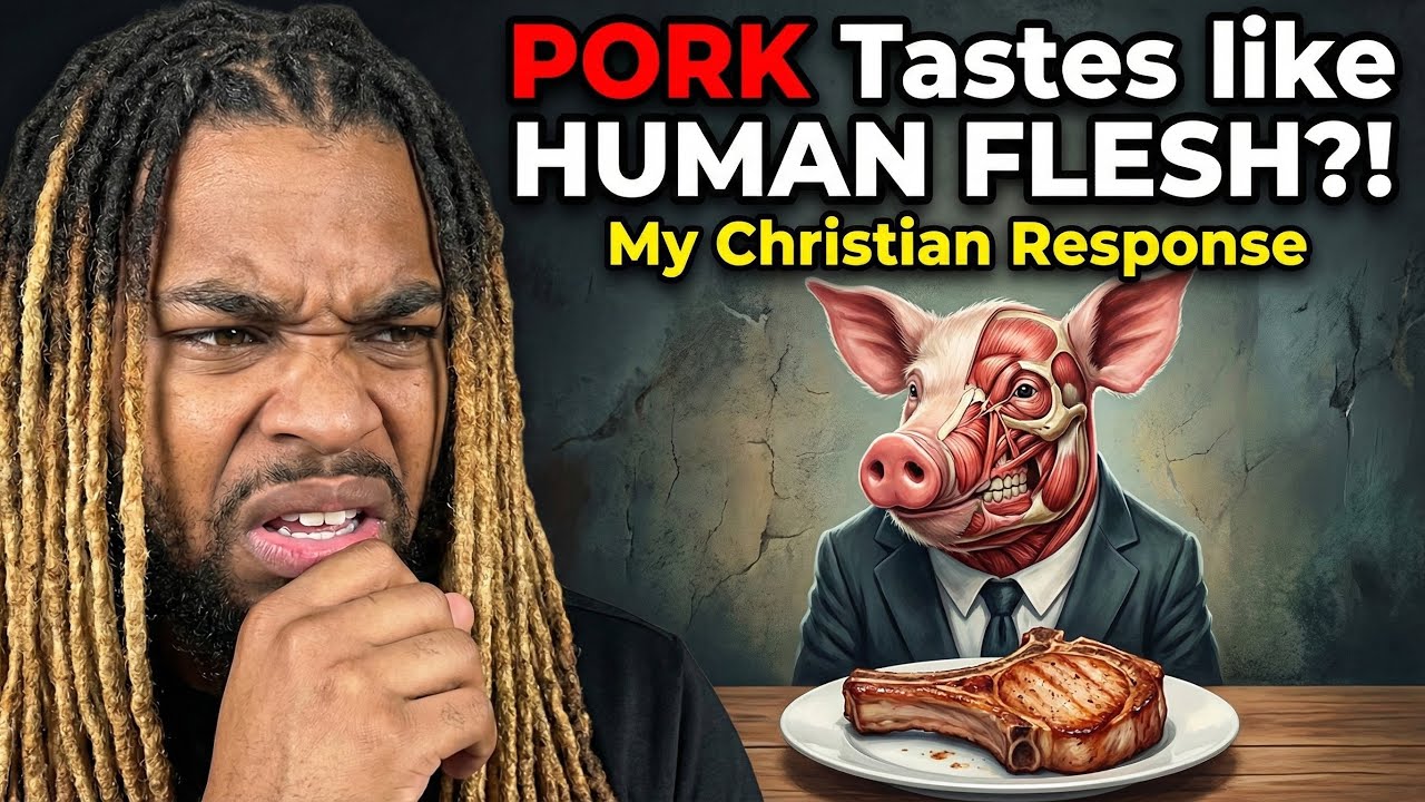 PORK TASTES LIKE HUMAN FLESH!? MY RESPONSE - YouTube
