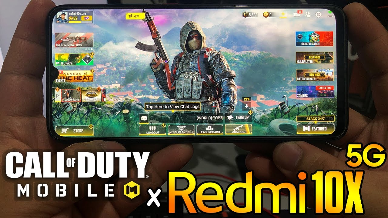 Call of Duty: Mobile Gameplay on Redmi 10X (5G) in 2021? | Best 5G ...