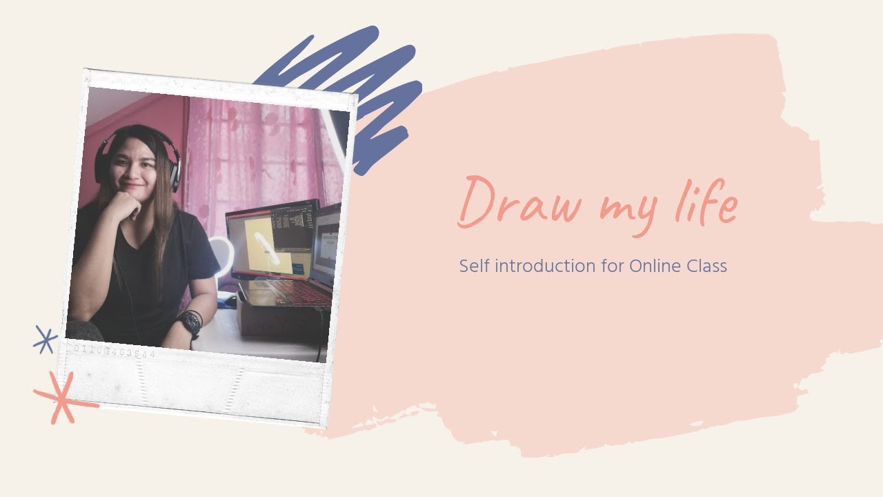 Draw my Life / Self-Introduction for Online Class - YouTube
