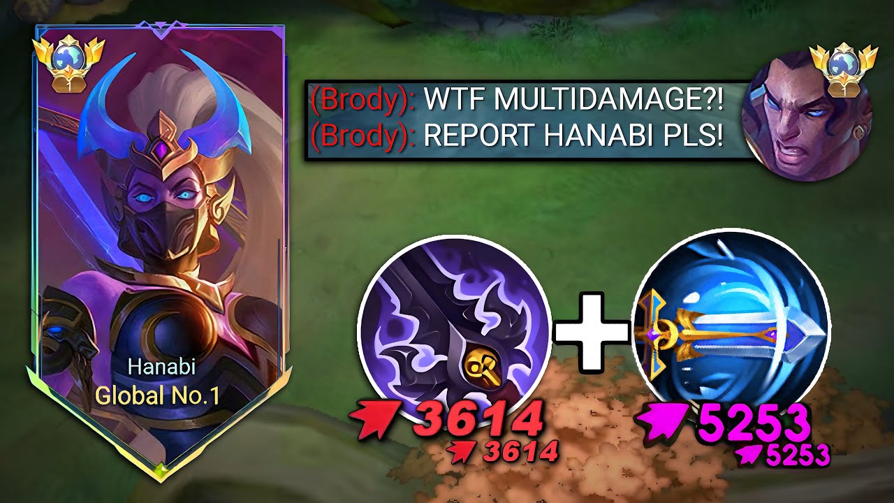 GLOBAL HANABI BROKEN BUILD FULL MULTIPLE DAMAGE HACK FOR 2024🔥 PERFECT ...