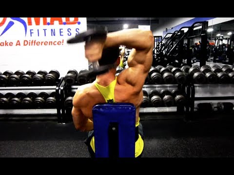 Zach Zeiler Triceps Training - YouTube