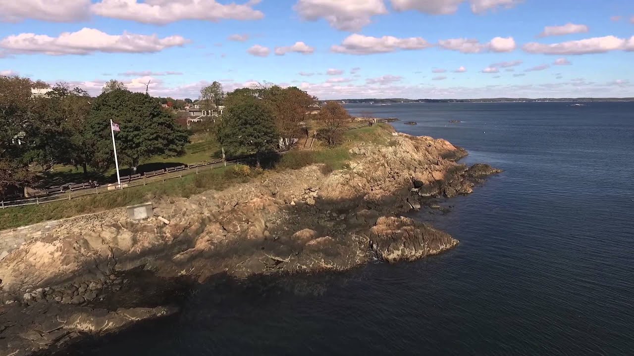 Marblehead MA- Fort Sewall Drone footage - YouTube