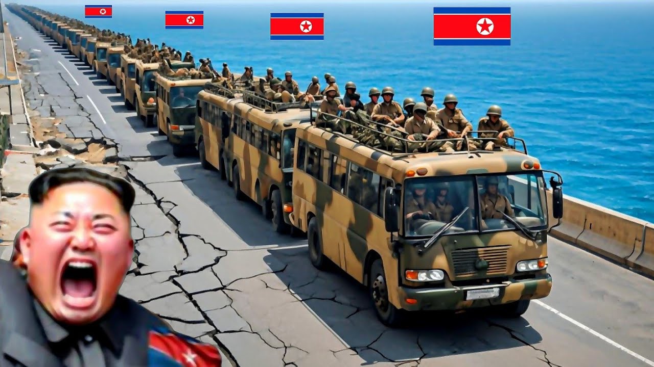 Big surprise! Ukraine blows up North Korean bus convoy carrying 40,000 ...