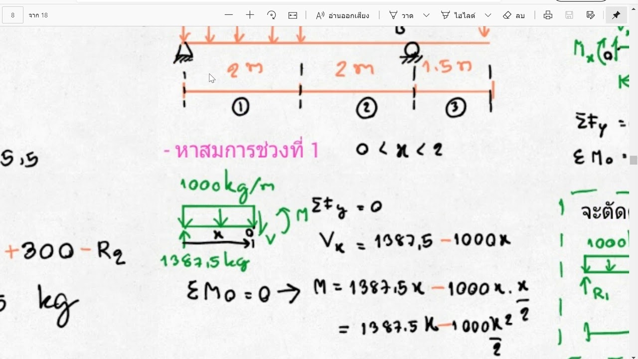 EP 1/7 ตัวอย่างการเขียน SFD และ BMD - YouTube