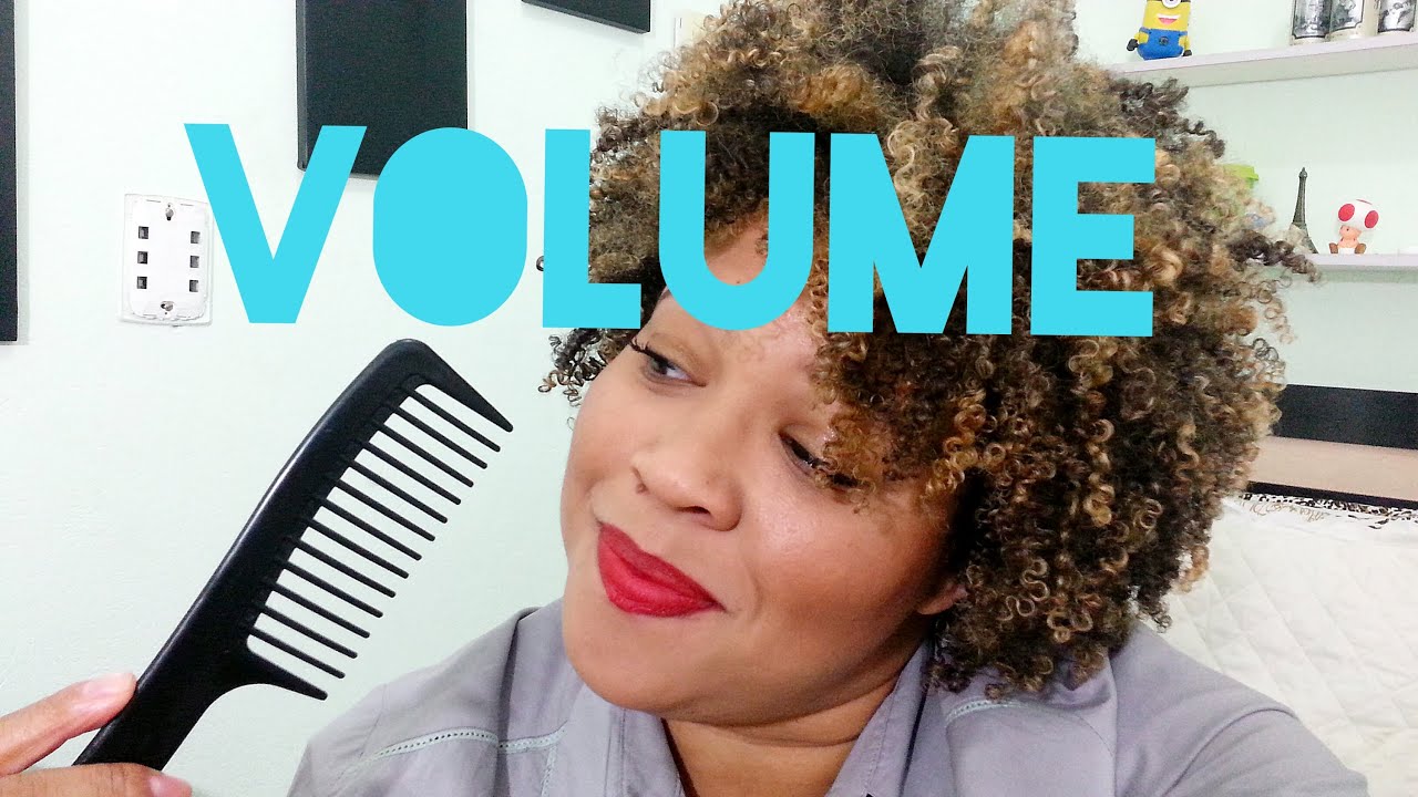 Volume Rápido com Pente Largo - CABELO AFRO - YouTube