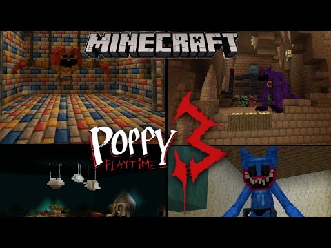 New Poppy Playtime Chapter 3 Deep Sleep Minecraft Map Release [ Full ...