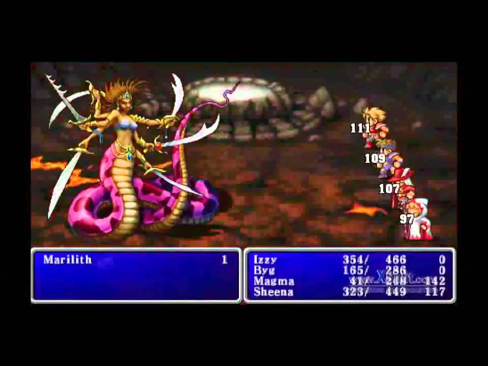 (PSP) Final Fantasy Part 15 - vs Marilith - YouTube