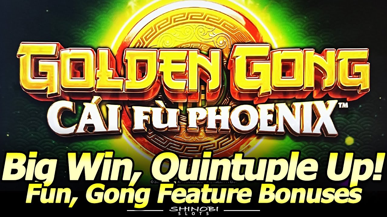 Super Big Win Bonus, Nice Quintuple Up Session! Golden Gong Cai Fu ...