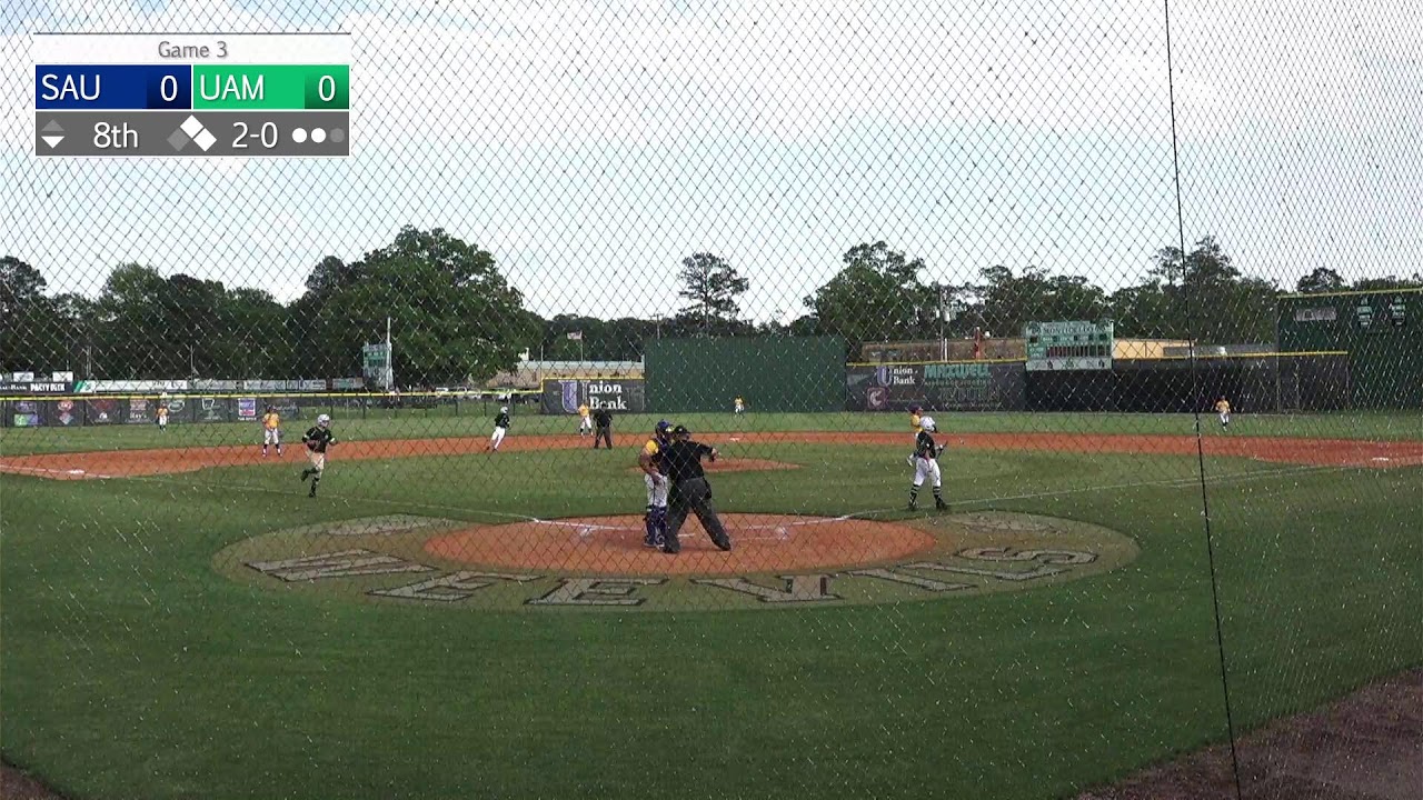 UAM Baseball vs. Southern Arkansas University (Game 3) - YouTube