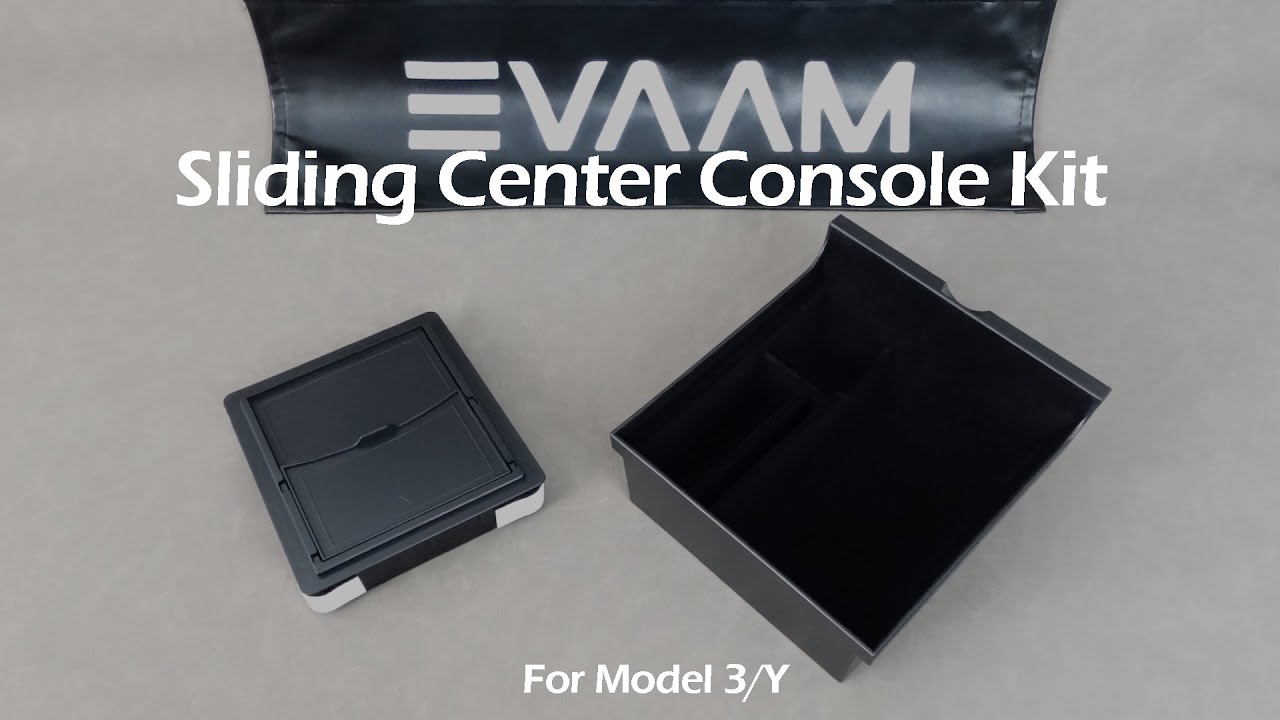 Tesla Sliding Center Console Kit for Model 3Y 2021-2022 Accessories ...