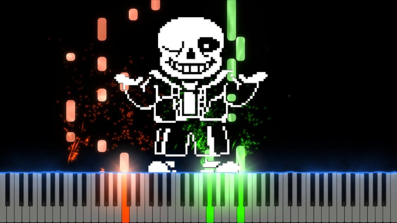 Undertale Fallen Down Piano Cover Midi tutorial Sheet app Karaoke - YouTube