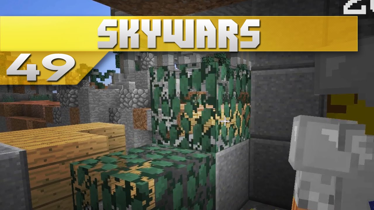 Minecraft: SkyWars || 49 || Rush and Hide - YouTube