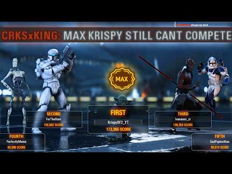 LEGENDARY KAMINO CLUTCH AGAINST LOBBY OF TRYHARDS | Supremacy | Star Wars Battlefront 2