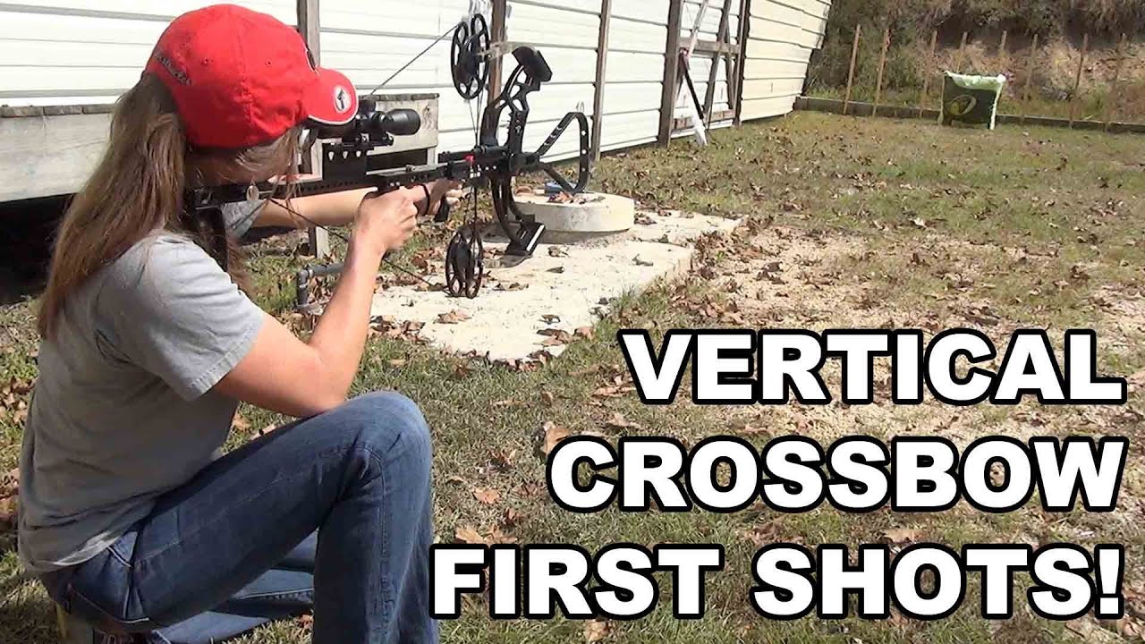 Bullpup Vertical Crossbow! First Shots with Hickory Creek's Wonderbow ...