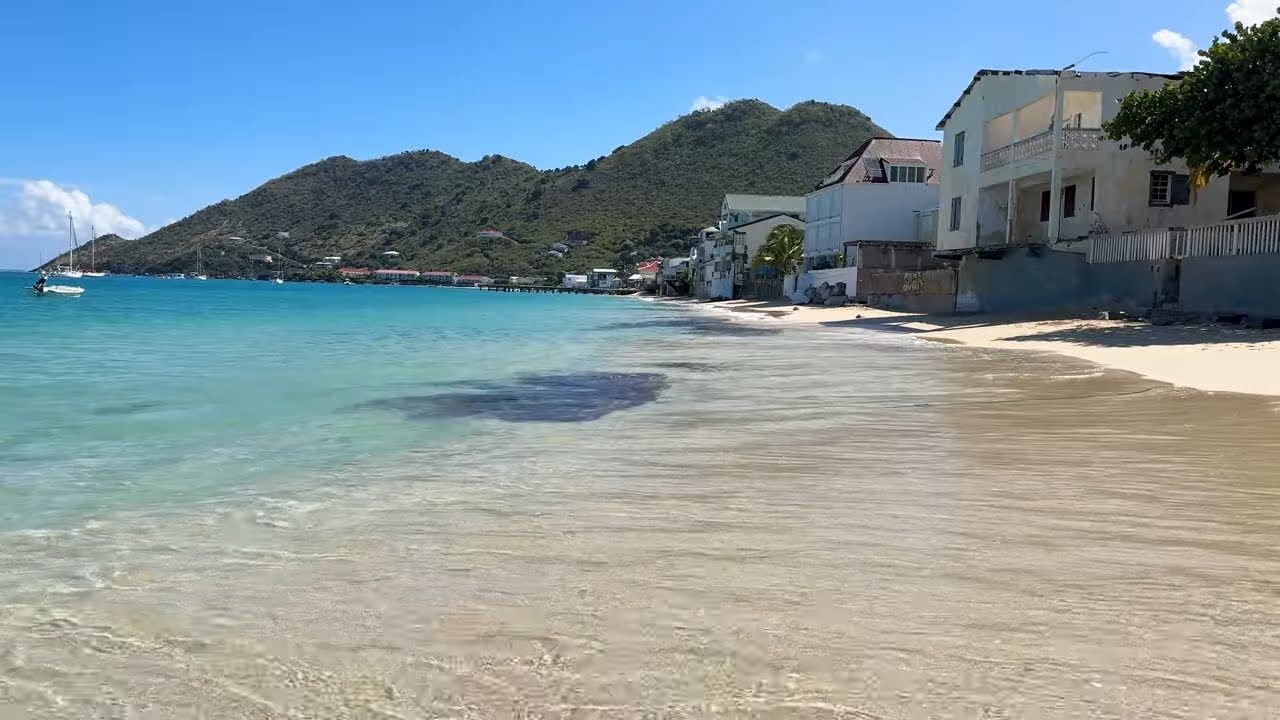 Bluest Waters In The World | Tropical Beach Relaxation In The Caribbean ...