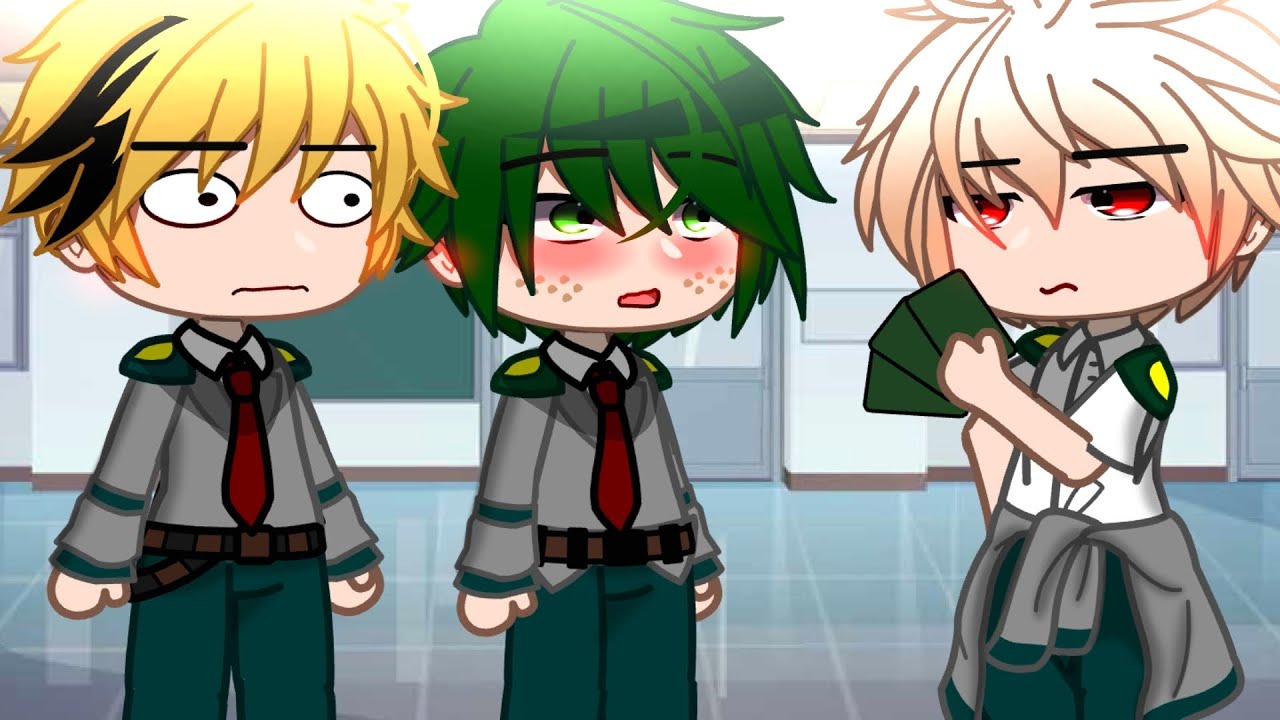 Kiss me for 300$? 💋💫[] BKDK [] Gacha BNHA [] AU - YouTube