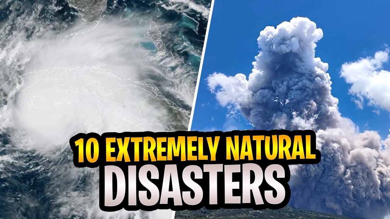 10 Extreme natural disasters destroyed the cities - YouTube