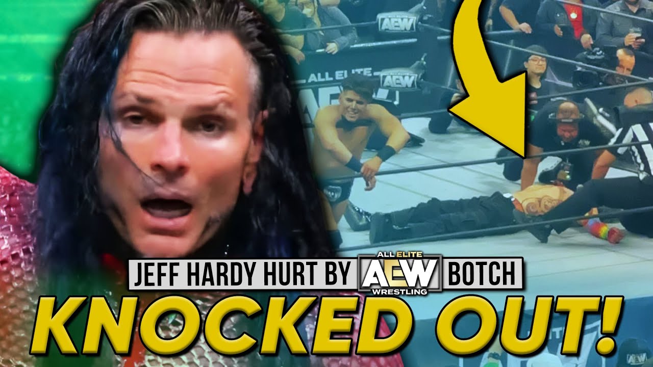Jeff Hardy KNOCKED OUT By AEW Botch | Sting Retirement Match CONFIRMED ...