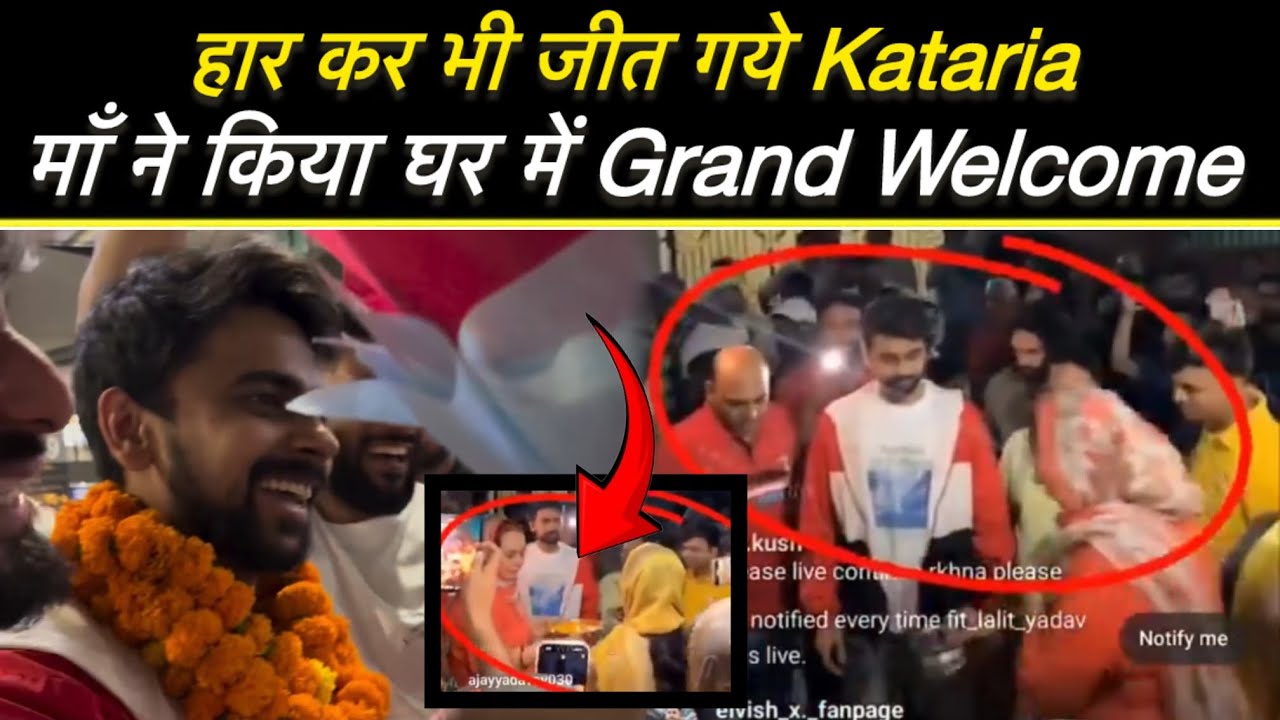 Love Kataria GRAND Welcome in House after BiggBossOTT 3 Grand Finale ...