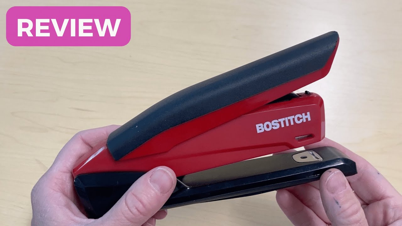REVIEW: Bostitch Stapler with 1260 Staples - YouTube