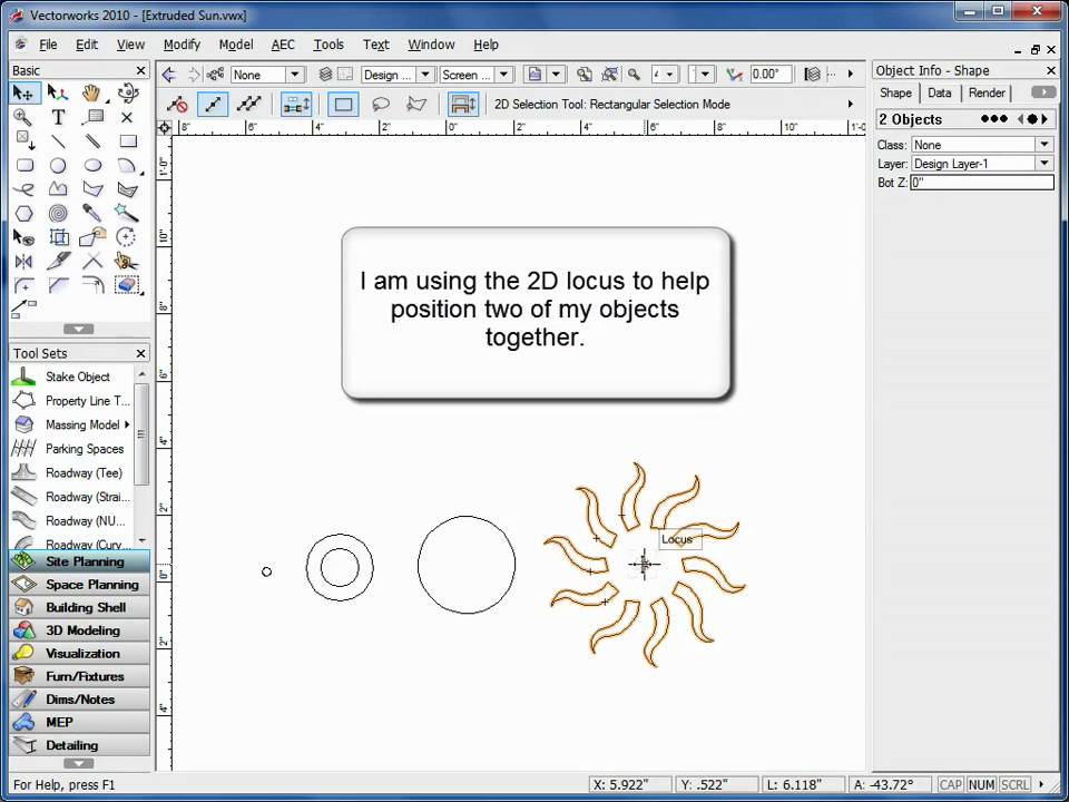 Extrude Additions and Subtractions in Vectorworks - YouTube