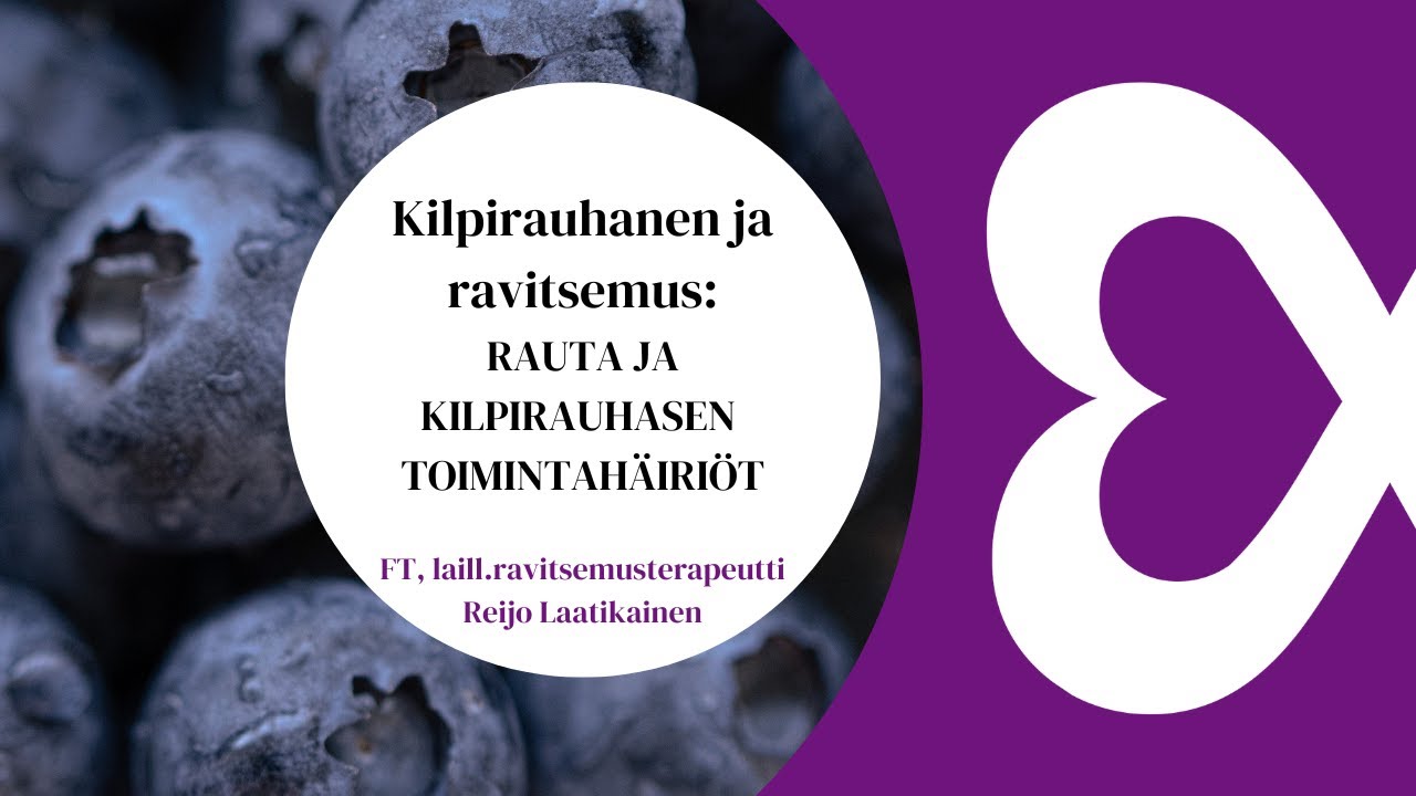 Kilpirauhanen ja ravitsemus — Rauta ja kilpirauhasen toimintahäiriöt ...