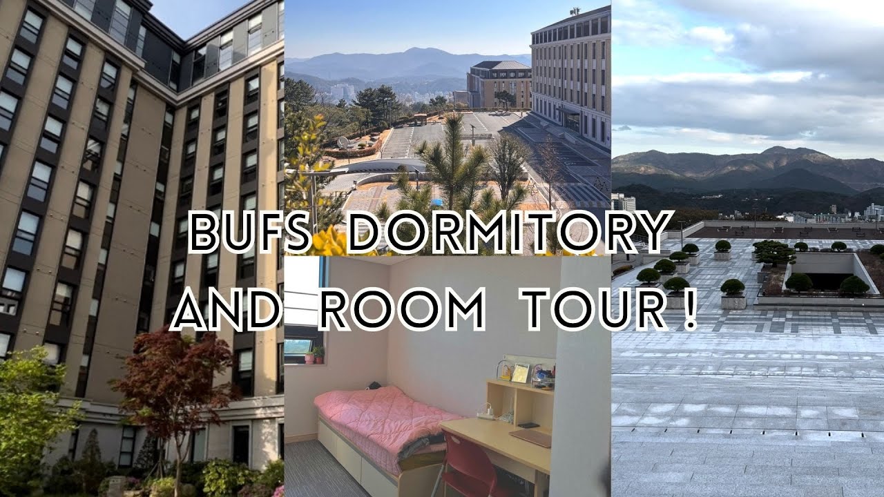 Korean University Dorm Tour 🇰🇷 Busan University of Foreign Studies ...