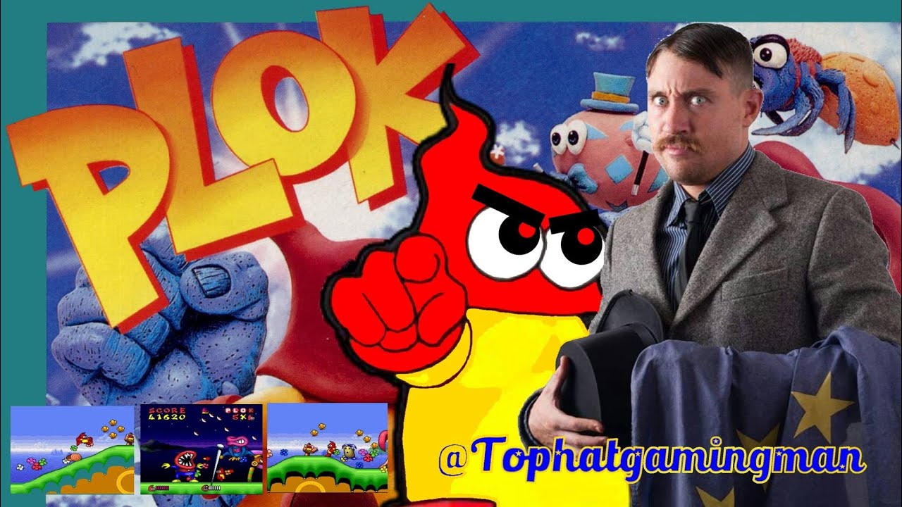 Plok Review (Super Nintendo) - A Very British Gaming Mascot - Top Hat ...