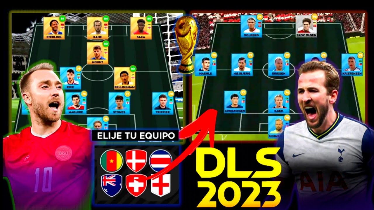 💫 LA MEJOR ELECCION DLS 23 EVENTO con EQUIPOS REALES Mundial Dream ...