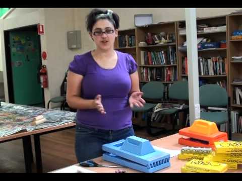 How to make a screen using Gocco machine - YouTube