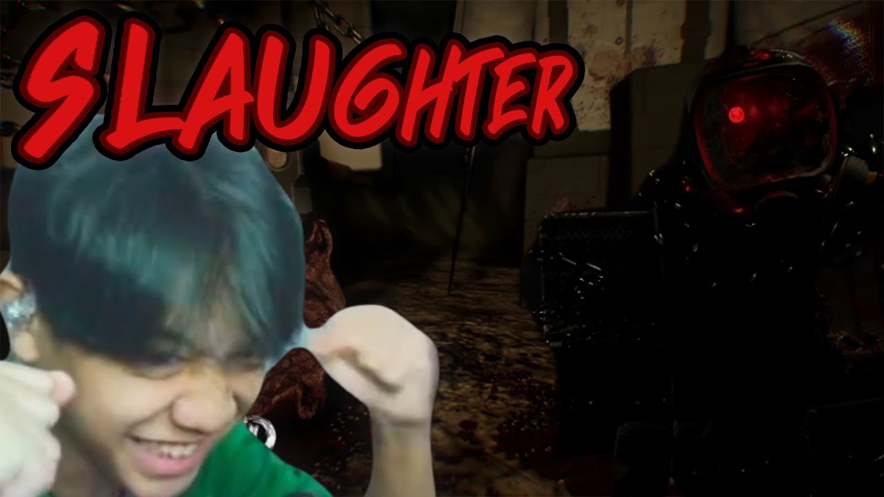 หนีชายโรคจิตมากับ ค้อนอันบักเอ้กของเขา - Slaughter Roblox - YouTube