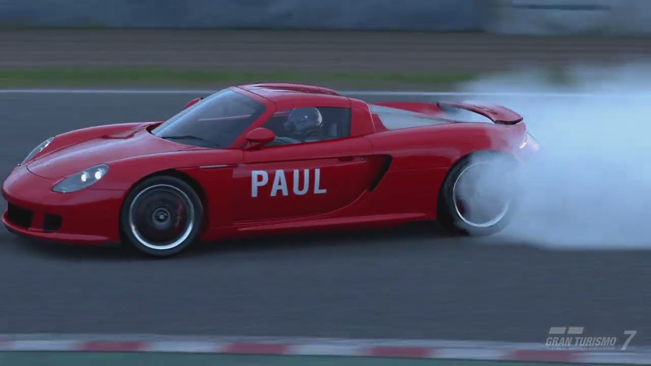 Giving a show for Paul Walker carrera GT crazy - YouTube