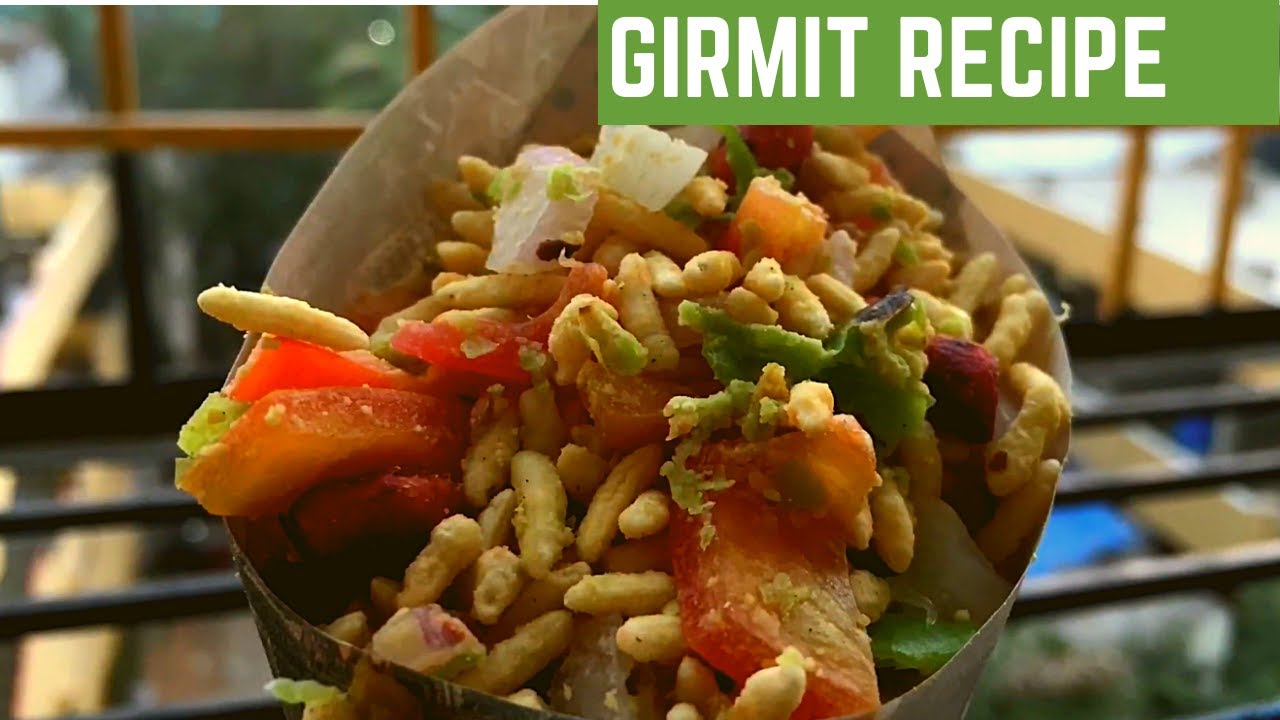 Girmit Recipe || Girmit Mandakki || Girmit Snack || How to Make Girmit ...